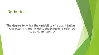 Heritability | PPTX