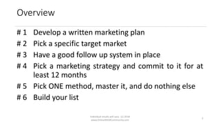 Top 10 Marketing Tips for Network Marketers | PPTX | Computer ...