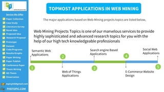 Web Mining Projects Topics | PPTX