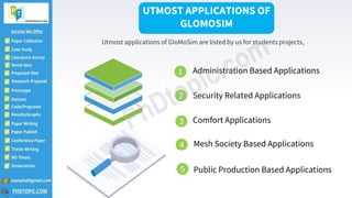 Glomosim Network Projects Research Assistance | PPT
