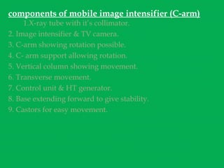MOBILE IMAGING INTERFACE UNIT (C ARM) | PPT