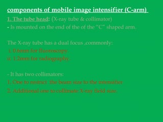 MOBILE IMAGING INTERFACE UNIT (C ARM) | PPT