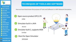 Wifi Network Simulation Projects | PPTX | Internet of Things | Internet