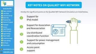 Wifi Network Simulation Projects | PPTX | Internet of Things | Internet