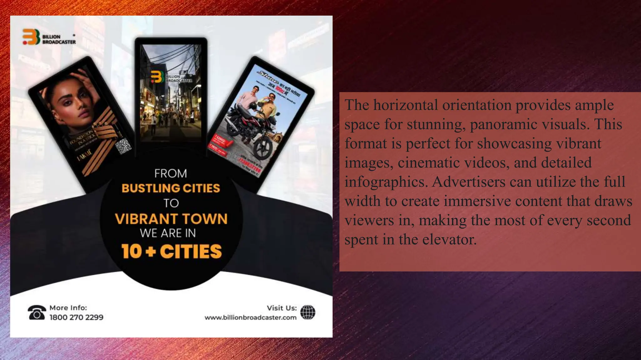 Captivating Audiences with Billion Broadcaster’s Horizontal Lift ...