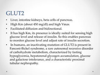Digestion and Absorption of Carbohydrates- Biochemistry | PPTX