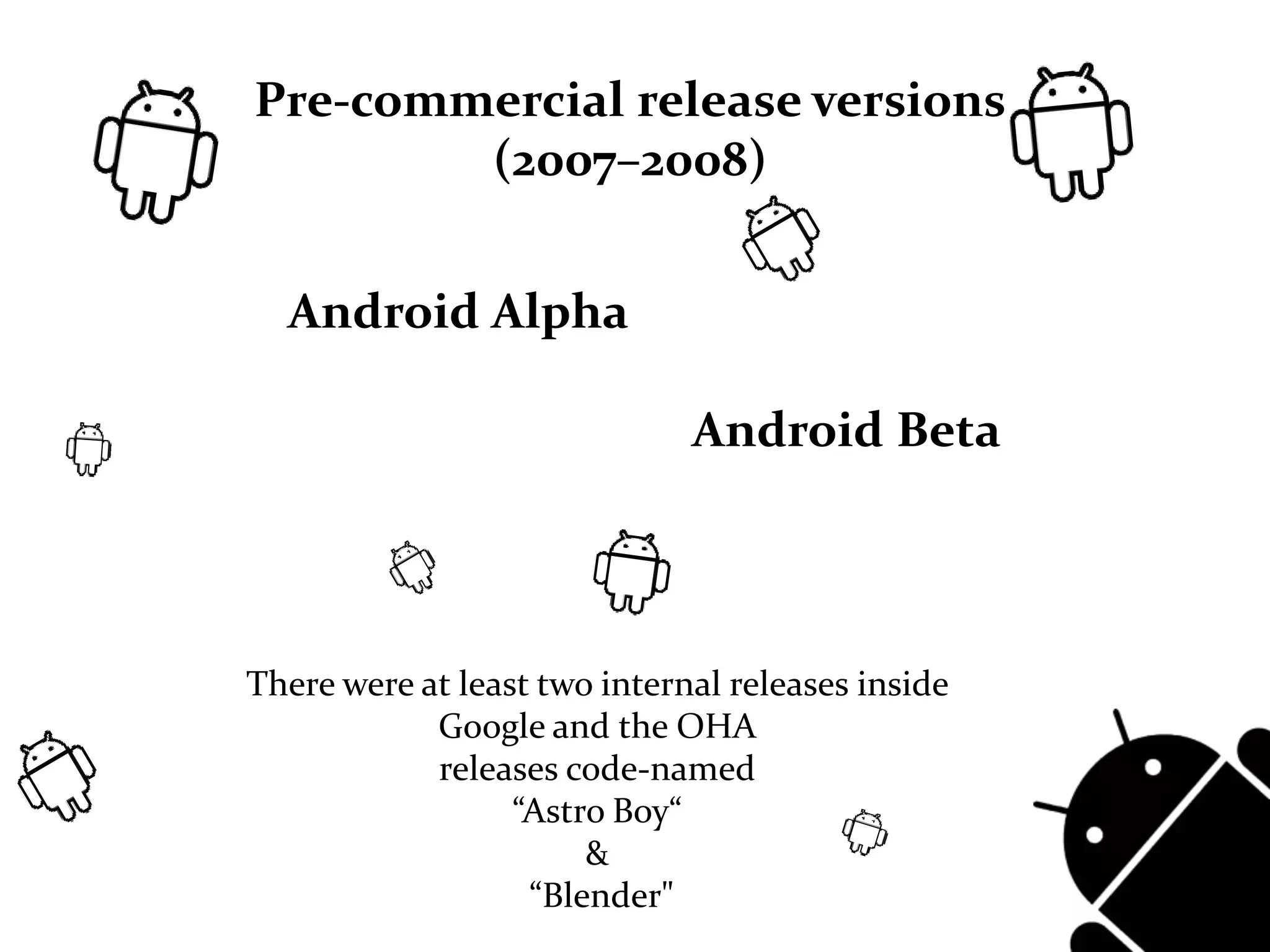 Android Versions | PPTX