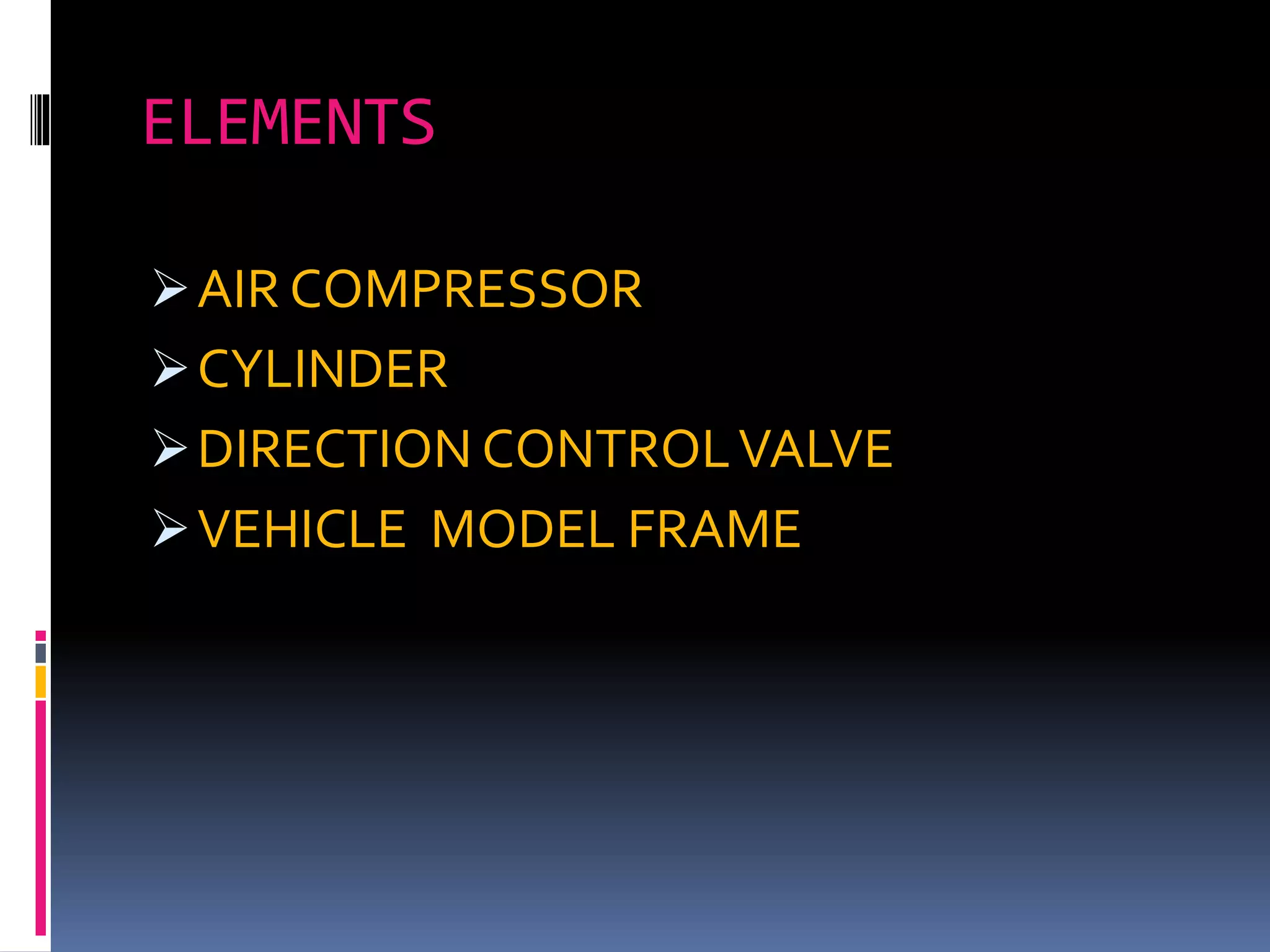 pneumatic three ax axis modern trailer | PPT