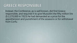 CAMBRIDGE AS HISTORY: CORFU INCIDENT | PPTX