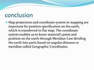 Map Projection | PPTX