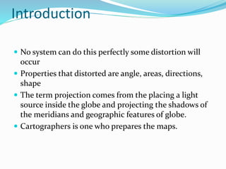 Map Projection | PPTX