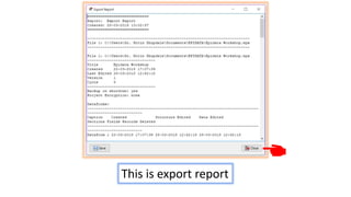 How to enter data and export data by using Epidata entry client? | PPTX