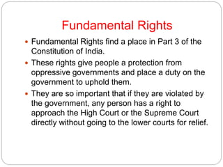 Human rights and fundamental rights | PPTX