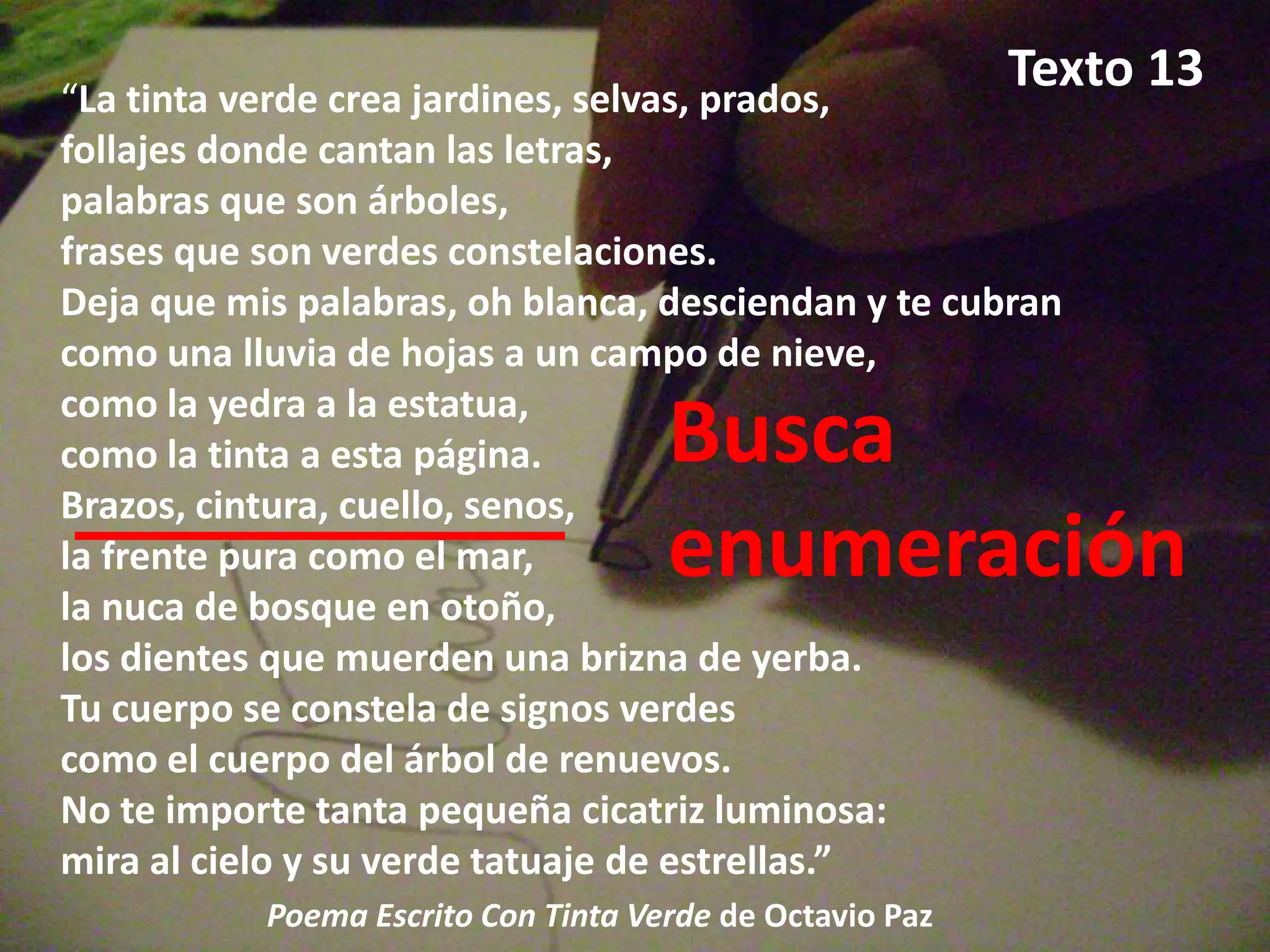 Figuras literarias: Onomatopeya, aliteración, enumeración, polisíndeton ...