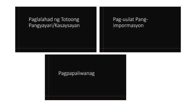 PPT 3 PAGBASA AT PAGSUSURI TEKSTONG IMPORMATIBO.pptx PPT 3 PAGBASA AT PAGSUSURI TEKSTONG IMPORMATIBO.pptx