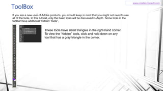 Introduction- The Basics of Photoshop CS6 | PPTX