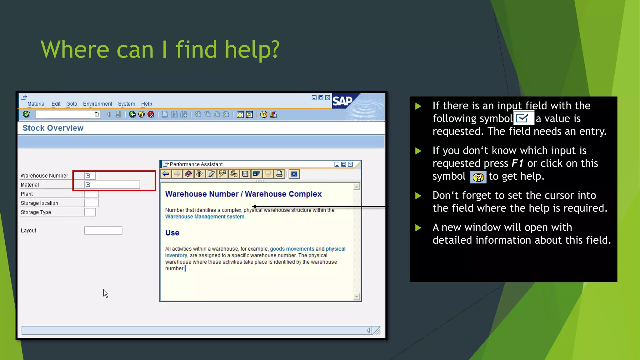 Sap Gui And Navigation Quick Guide Pptx Operating Systems Computer Software And Applications