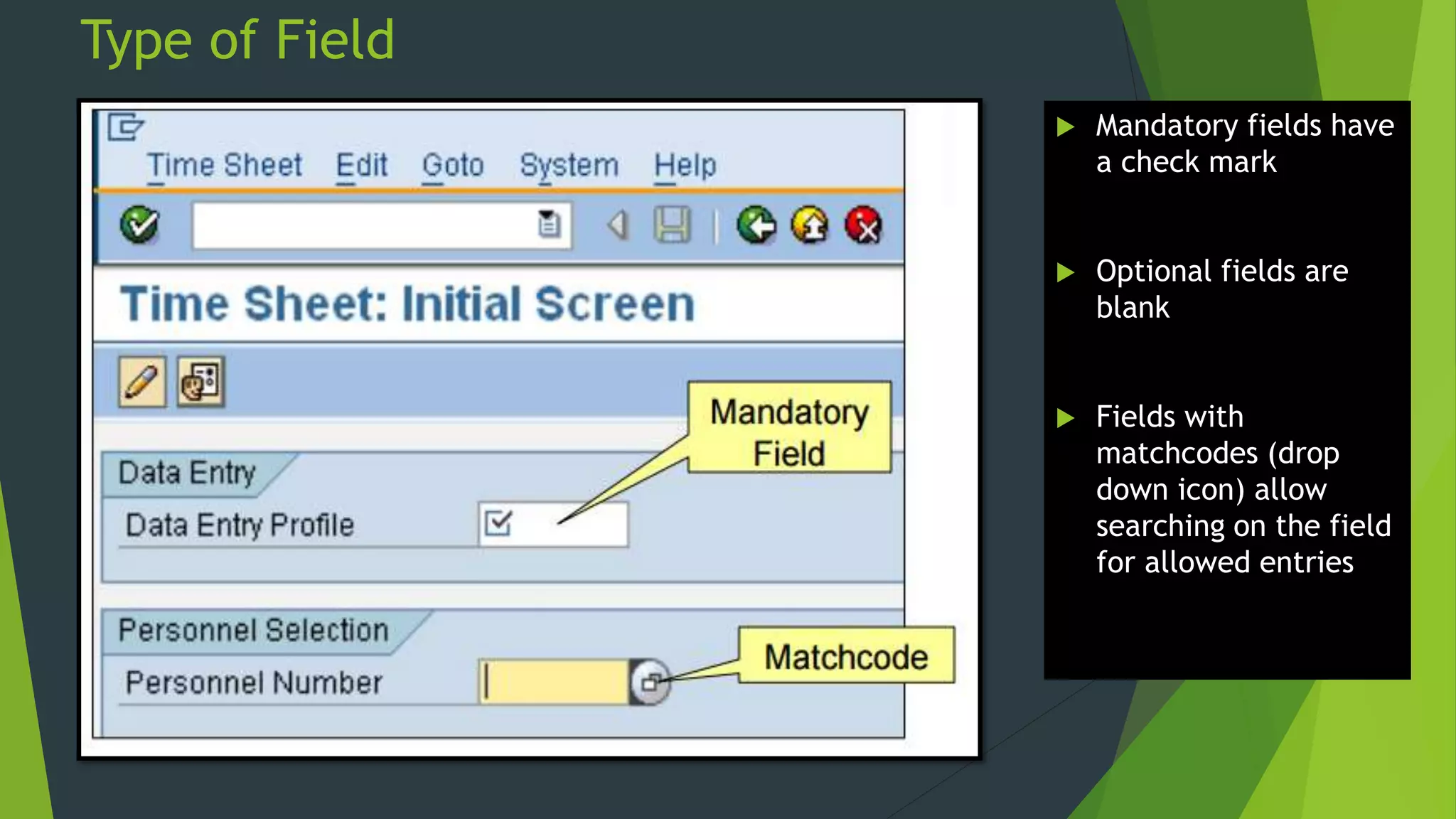 Sap Gui And Navigation Quick Guide Pptx Operating Systems Computer Software And Applications