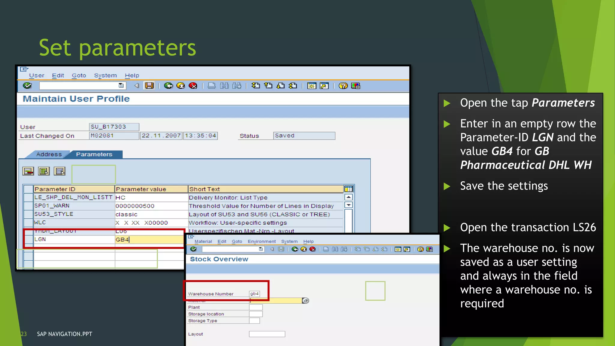 Sap Gui And Navigation Quick Guide Pptx Operating Systems Computer Software And Applications