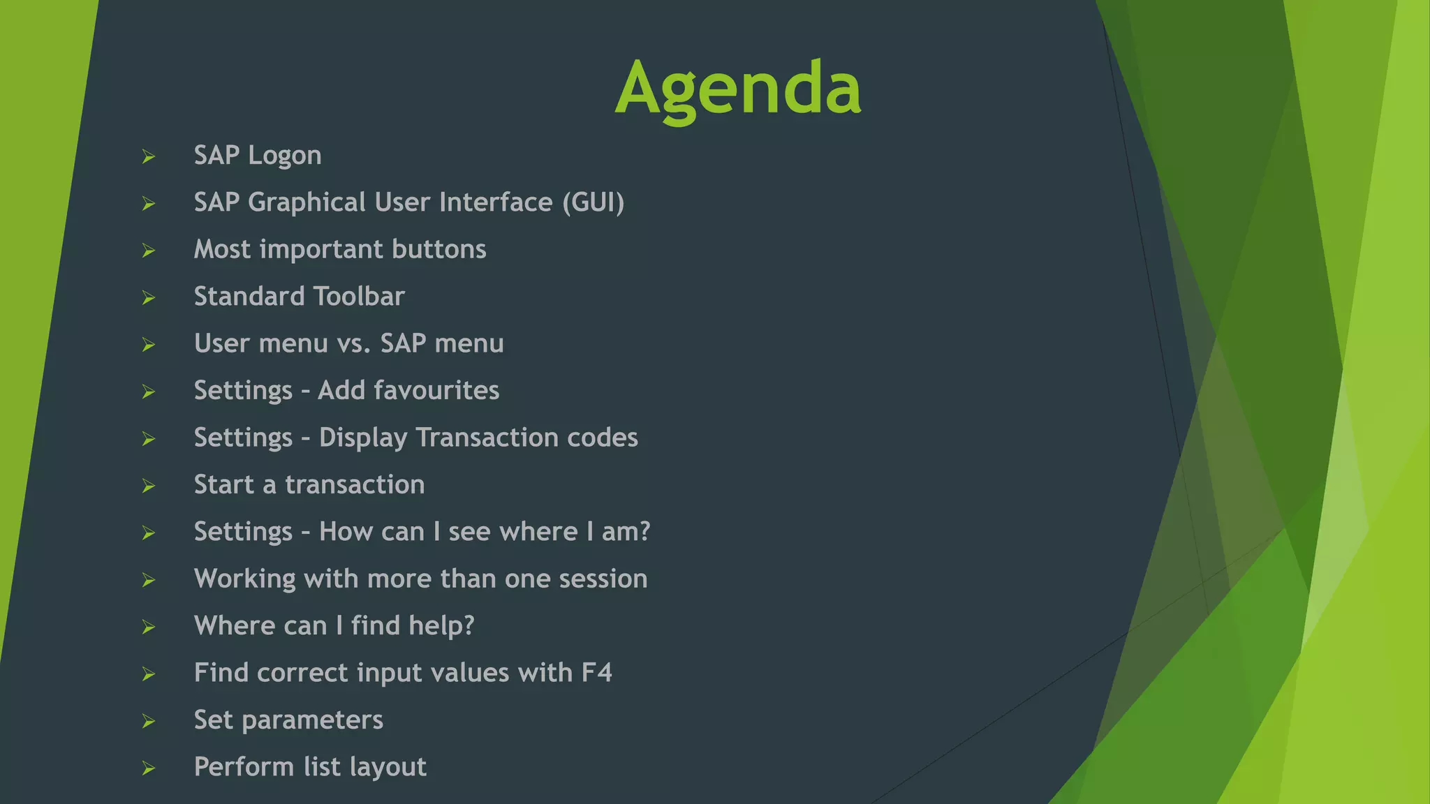 Sap Gui And Navigation Quick Guide Pptx Operating Systems Computer Software And Applications