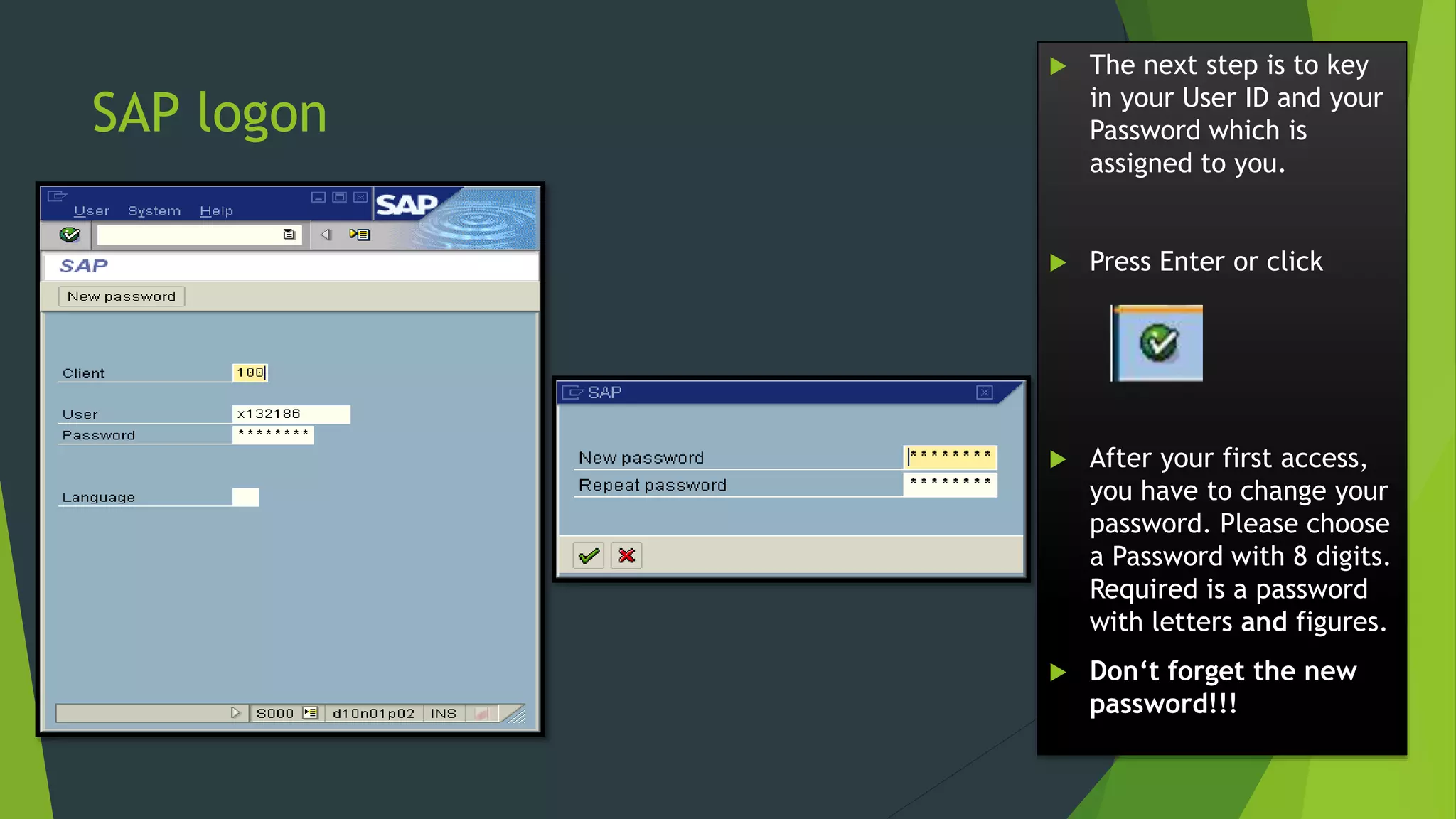 Sap Gui And Navigation Quick Guide Pptx Operating Systems Computer Software And Applications