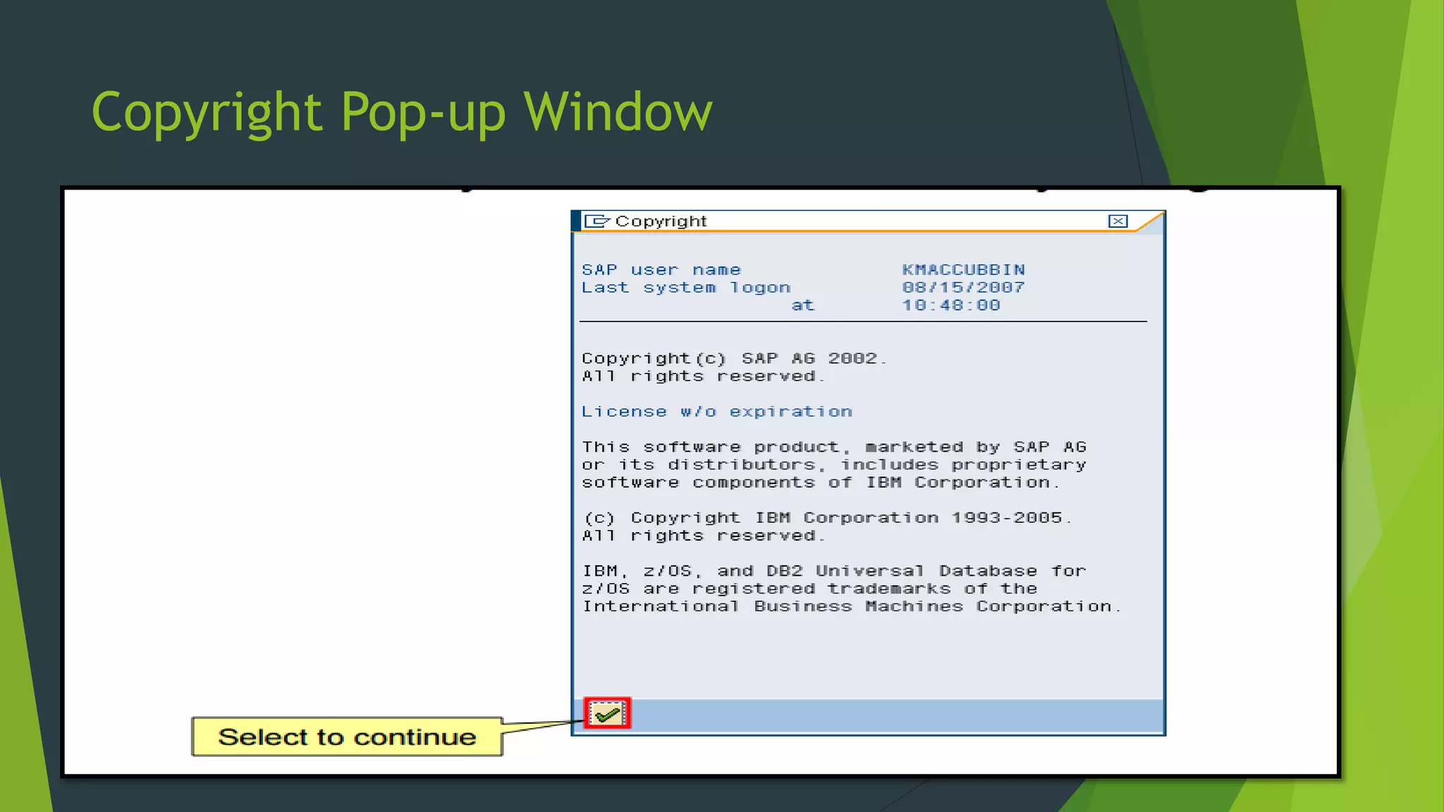 Sap Gui And Navigation Quick Guide Pptx Operating Systems Computer Software And Applications