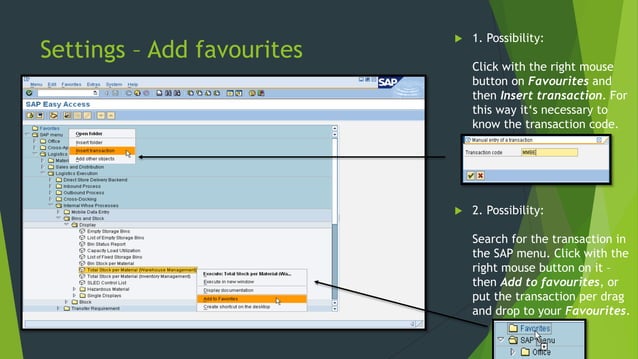SAP GUI and Navigation - Quick Guide | PPTX | Operating Systems | Computer Software and Applications