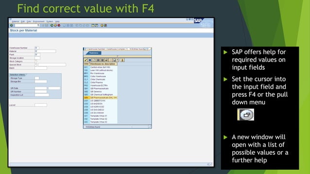 SAP GUI and Navigation - Quick Guide | PPTX | Operating Systems ...