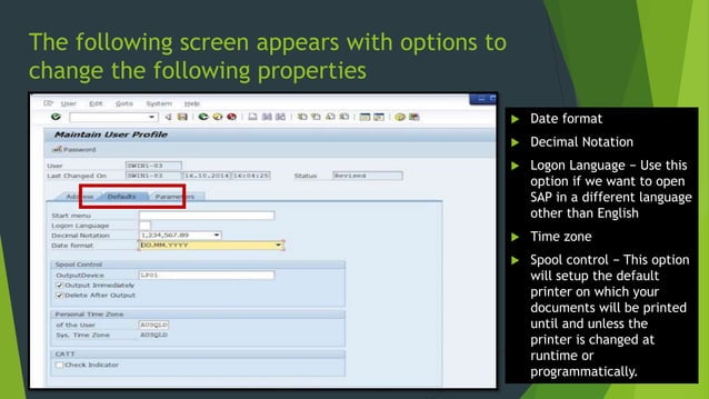 SAP GUI and Navigation - Quick Guide | PPTX | Operating Systems | Computer Software and Applications