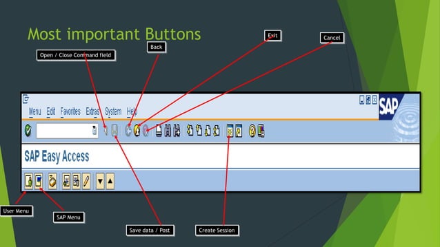 SAP GUI and Navigation - Quick Guide | PPTX | Operating Systems | Computer Software and Applications