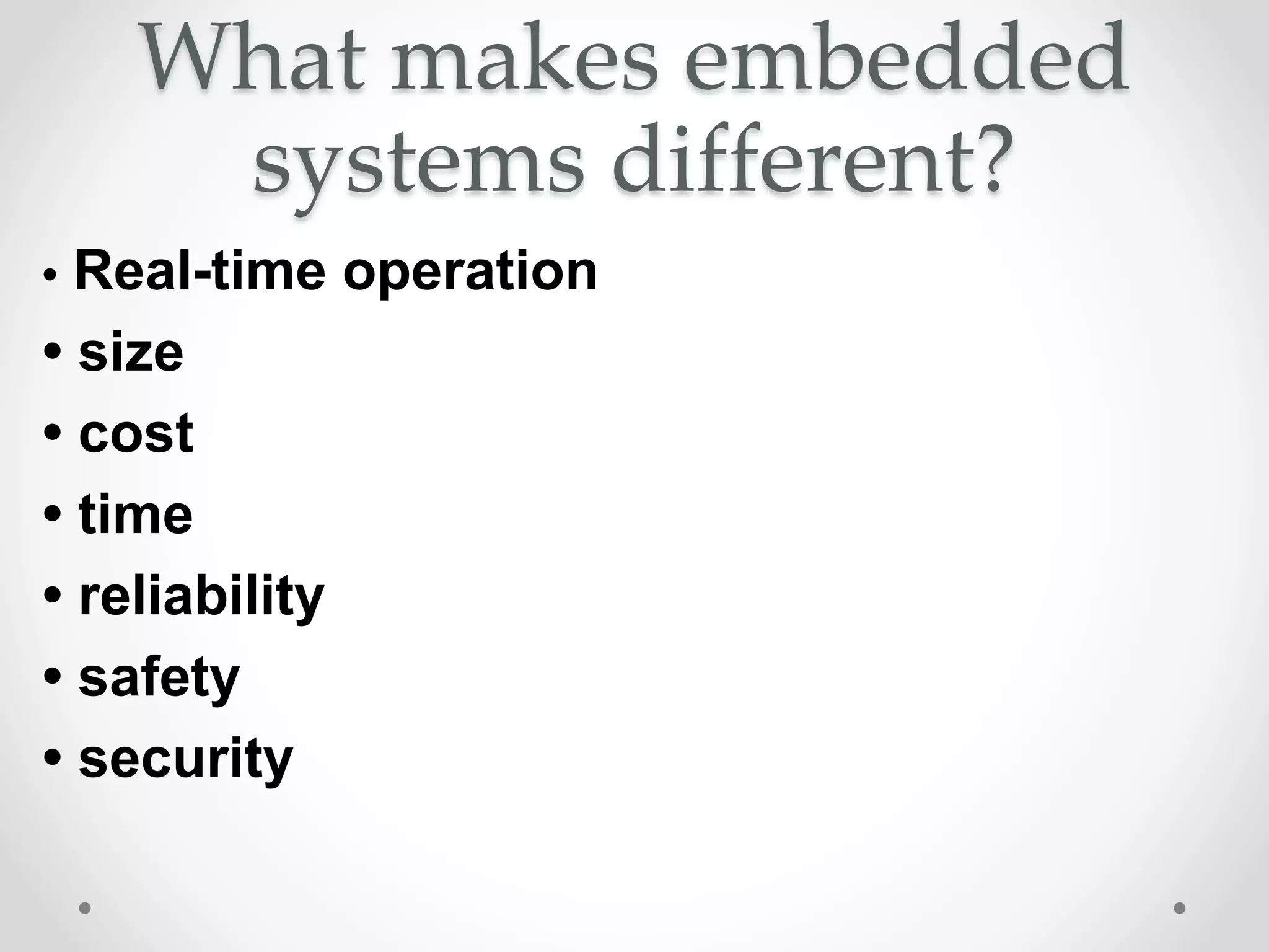embedded systems ppt 3 | PPT