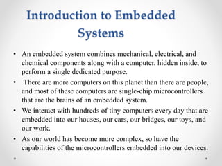 embedded systems ppt 3 | PPT