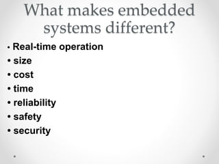 embedded systems ppt 3 | PPT
