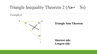 Triangle Inequality Theorem, Triangle Inequality | PPT