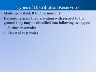 Water distribution System In Water Supply Schemes | PPTX