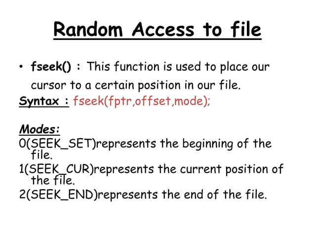 Programming in C Session 4 | PPTX