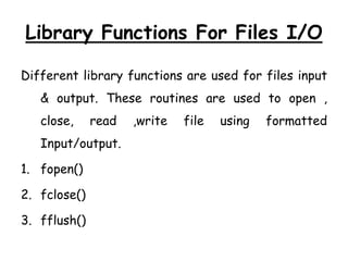 Programming in C Session 4 | PPTX