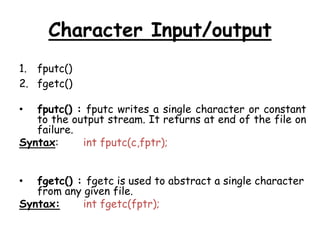 Programming in C Session 4 | PPT
