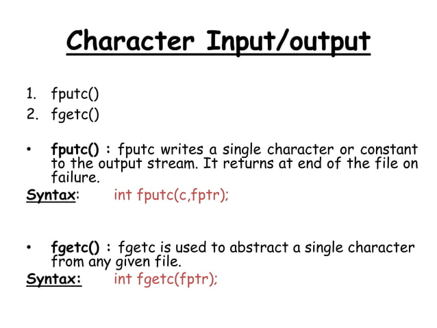 Programming in C Session 4 | PPT