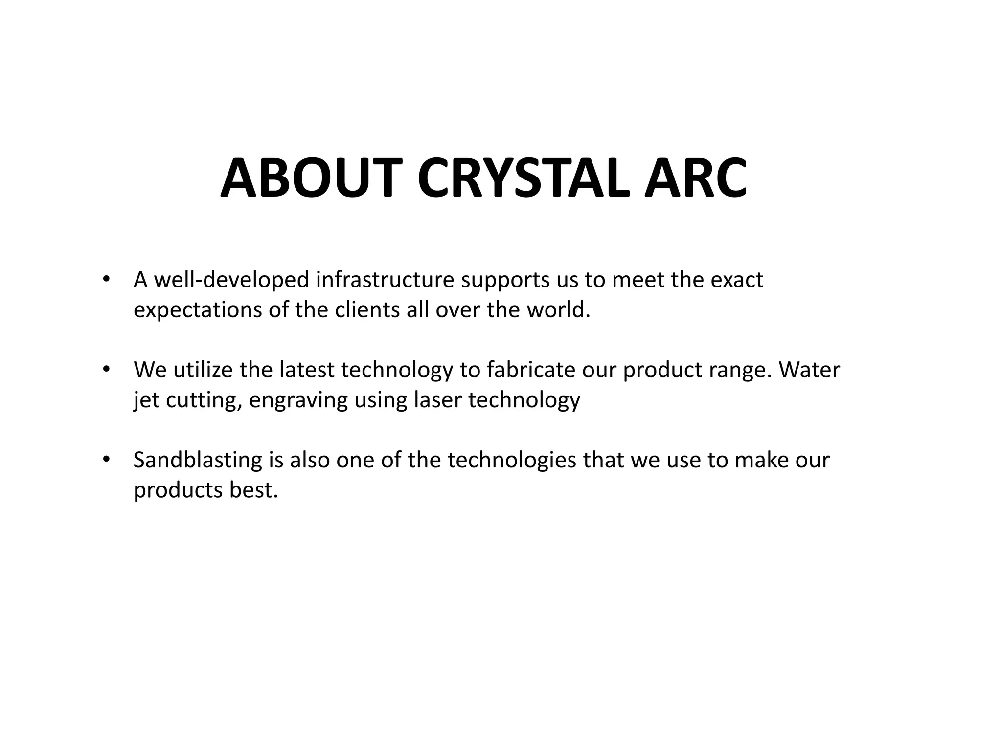 Crystal Arc | PPTX