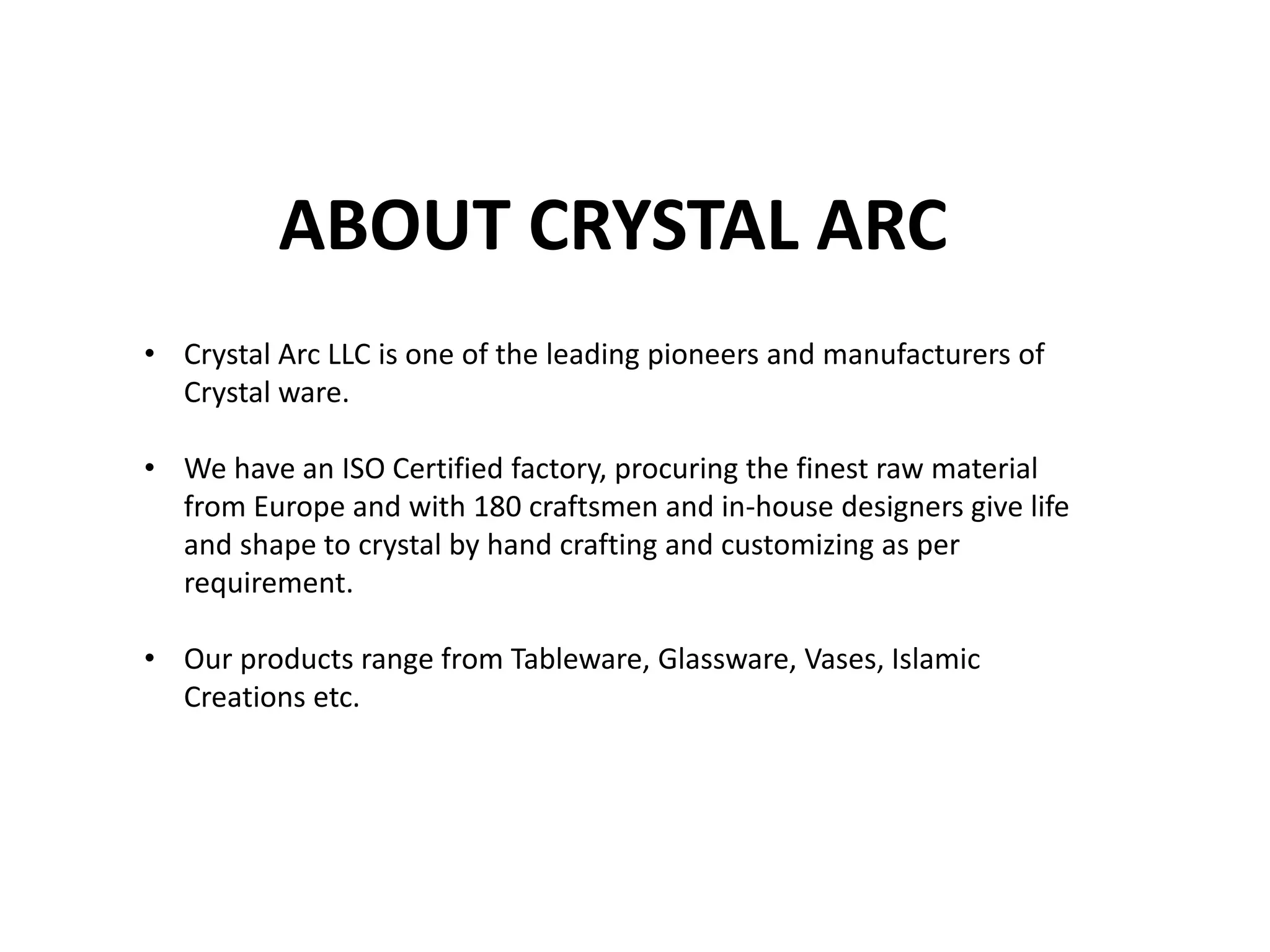 Crystal Arc | PPT