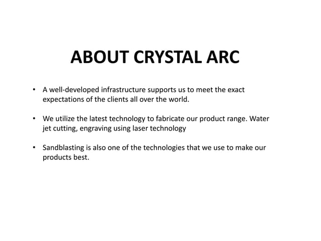 Crystal Arc | PPT
