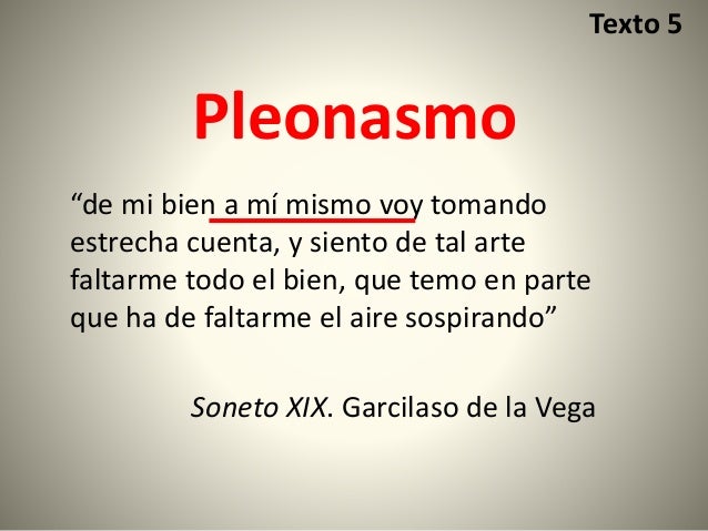 Figuras literarias: sinestesia, elipsis y pleonasmo