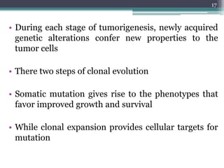 Genetic basis of cancer | PPTX