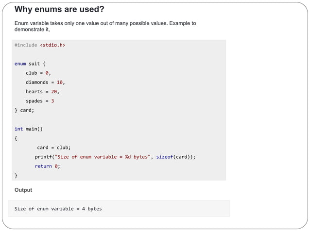 C Programming Unit-4 | PPTX