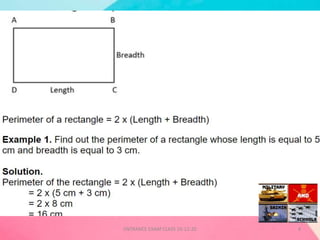 6th Math - Area & Perimeter | PPTX