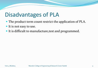Module 4: PLA | PPTX