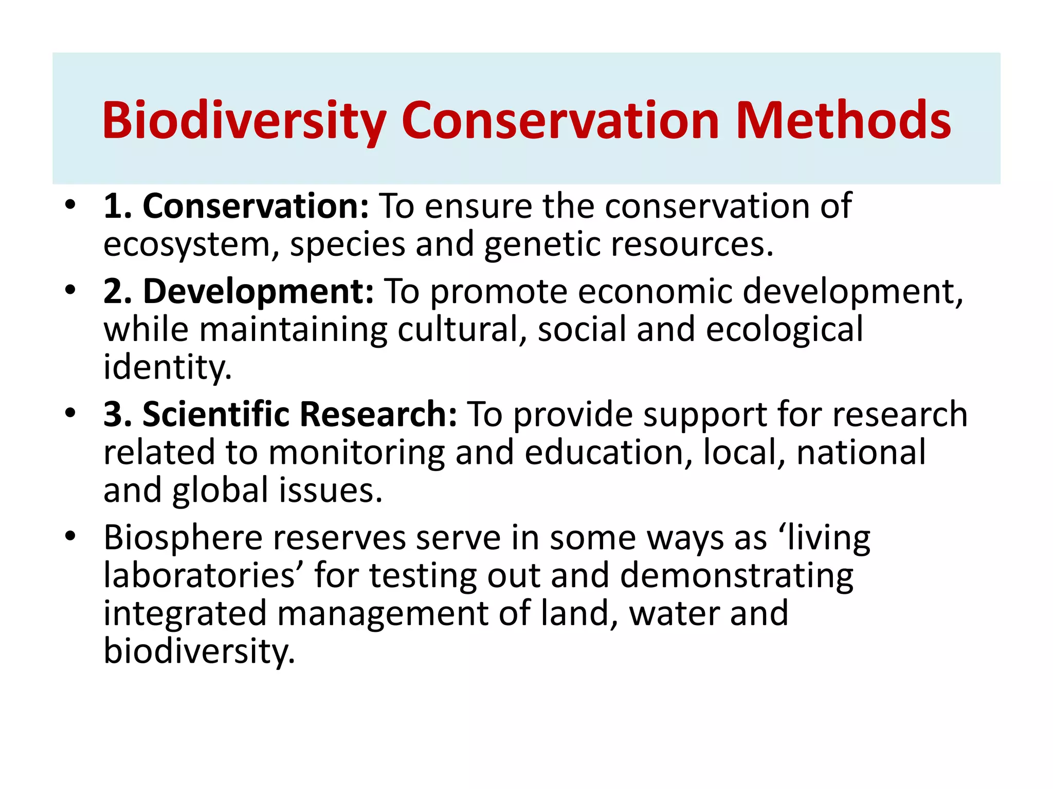 Endangered species and its conservation methods | PPT