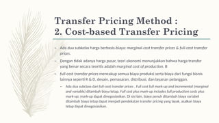 Responsibility Accounting, Financial Performance Measurement, Transfer Pricing | PPTX