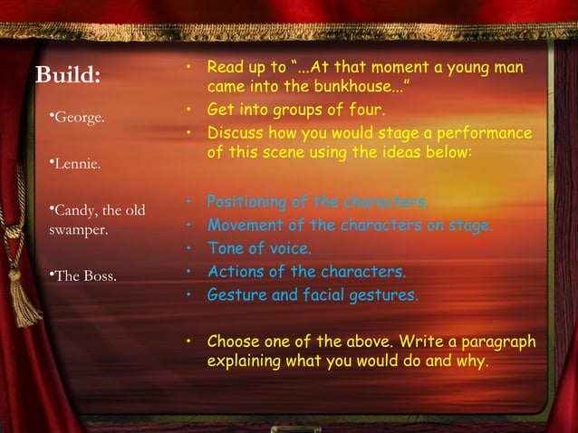 Ppt 4 ag&t Of Mice and Men | PPT